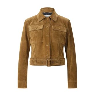 Saint Laurent Damen, Jacken, Braun, MGr&ouml;&szlig;e