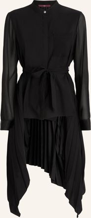 High High Blusenshirt Sonnet Mit Plissees schwarz