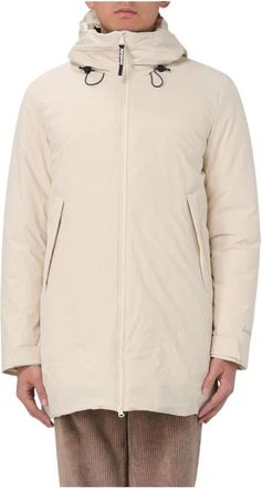 Invicta Homme, Vestes, Jaune, Taille: XL Parka à Capuche Veste Légère