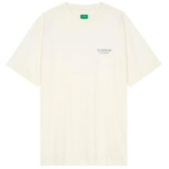 Flaneur Sound & Design Studio Member T-Shirt - - Tops - Herren - Wei&szlig; - M