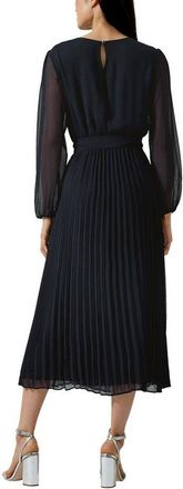 s.Oliver Black Label Meshkleid mit seitlichem Bindeg&uuml;rtel