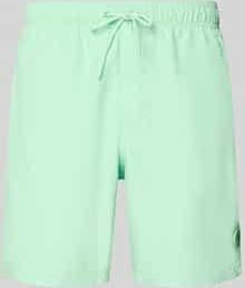 Shiwi Badehose mit Label-Patch Modell Mike