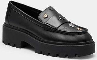 Coach Lucy Loafer Mit Verzierung
