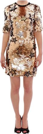 Dolce & Gabbana Damen, Kleider, Gelb, 3XSGröße