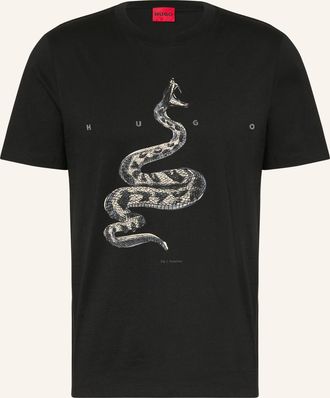 HUGO BOSS Hugo T-Shirt Discorb schwarz