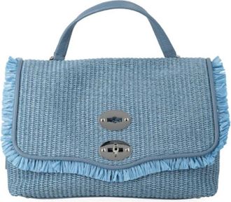 Zanellato Femme, Sacs, Bleu, Taille: ONE Size Postina Cactus Small