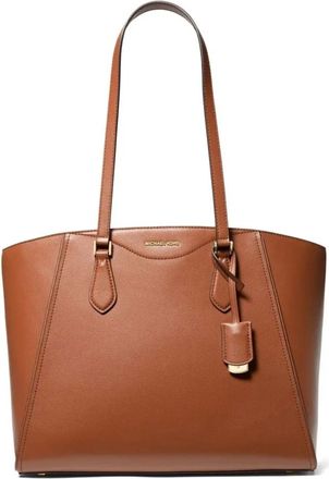Michael Kors Femme, Sacs, Brun, Taille: ONE Size Leather Tote Bag