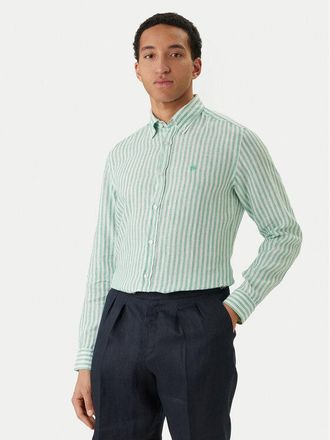 HUGO BOSS Hemd H-Liam 50560595 Gr&uuml;n Regular Fit