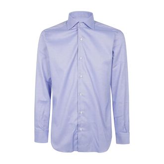 Barba Homme, Chemises, Bleu, Taille: 4XL Chemise col