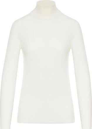 Max Mara Femme, Pulls, Blanc, Taille: 40 FR Meana Turtleneck
