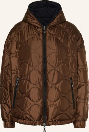 No.1 Como Steppjacke Borgo Zum Wenden schwarz