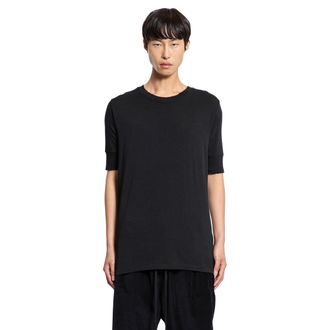 Thom Krom Distressed Stretch Cotton Modal T-Shirt