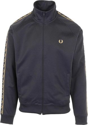Fred Perry Homme, Sweatshirts et sweats &agrave; capuche, Bleu, Taille: M Zip-throughs