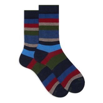 Gallo Gallo, Homme, Sous-v&ecirc;tements, Multicolore, Taille: M Chaussettes Courtes en Coton