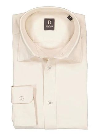 Boggi Milano Herren Hemd beige