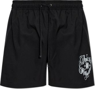 Amiri Homme, Maillots de bain, Noir, Taille: 2XL Swim Shorts