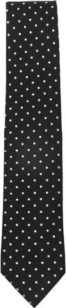 Tom Ford polka-dot tie - Schwarz