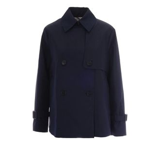 Max Mara Femme, Manteaux, Bleu, Taille: 38 FR Trenchs