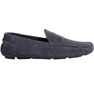 Jack & Jones Jack And Jones - Jensen Halbschuhe f&uuml;r Herren, Wildleder, Zum Anschl&uuml;pfen (Marineblau)