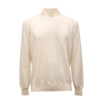 Altea 8231Ap Maglione dolcevita wool turtlenek - - Knitwear - Herren - Wei&szlig; - 4XL