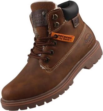 Dockers by Gerli Bottines pour femme, cognac, 36 EU