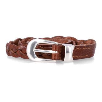 Our Legacy 2 cm Geflochtener G&uuml;rtel - - Accessories - unisex - Braun - 100 CM