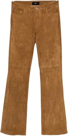7 For All Mankind Damen, Jeans, Braun, W27Gr&ouml;&szlig;e
