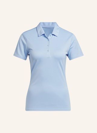 adidas Solid Performance Short Sleeve Poloshirt F&uuml;r Damen blau