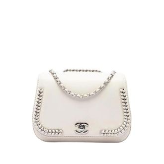 Chanel Pre-owned Flap Bag - - Pre-owned - Damen - Wei&szlig; - ONE SIZE