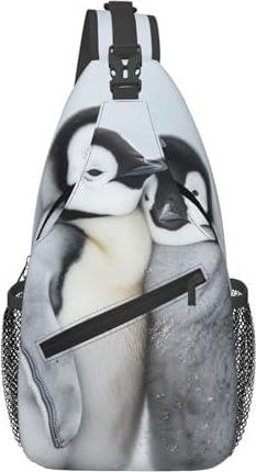 Generic Arctic Pingouin Sac &agrave; bandouli&egrave;re de voyage pour homme Sac &agrave; dos de randonn&eacute;e