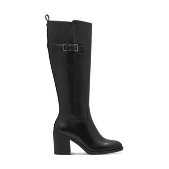 Tamaris Geschlossene Stiefeletten mit Absatz - - Shoes - Damen - Schwarzk - 37 EU