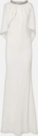 Roland Mouret Bridal Robe mit Kristallen