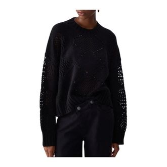 Liu Jo Damen, Strickwaren, Schwarzk, MGr&ouml;&szlig;e