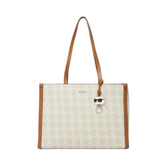Karl Lagerfeld Ikon Tote - - Bags - Damen - Beige - ONE SIZE