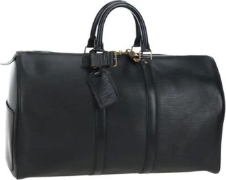 Louis Vuitton Sac Boston Vintage doccasion - Femme - Pre-owned - Noir - Taille: ONE Size