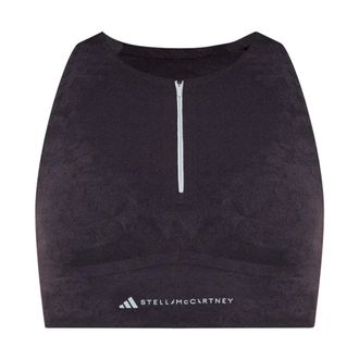 adidas by Stella McCartney TruePace Brassi&egrave;re de Sport Dentelle Florale - Femme - Sport - Violet - Taille: 40 FR