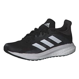 adidas Femme Solar Glide 4 St W Chaussures de Running, Noir/Blanc/Gris (Negb&aacute;s Ftwbla Grisei), 41 1/3 EU