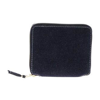 Comme Des Gar&ccedil;ons Homme, Accessoires, Bleu, Taille: ONE Size Wallet Denim Line