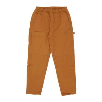 Dolly Noire Canvas Zimmermannshose mit Werkzeugtaschen - - Trousers - Herren - Braun - L