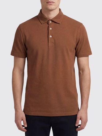 Fedeli Polo Homme couleur Marron