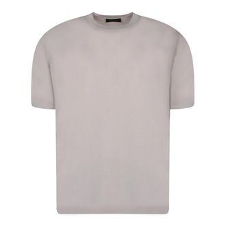 Dell'Oglio Graue T-Shirts - - Tops - Herren - Grau - 2XL