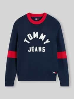 Tommy Jeans Regular Fit Pullover aus reiner Baumwolle Modell NEW CLASSICS