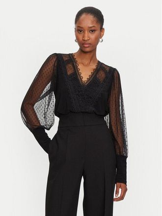 Morgan Bluse 221-TAGADA Schwarz Regular Fit