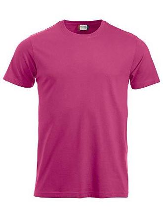 Clique Nouveau T-Shirt Classique pour Homme, Rose (Cerise Brillante), 3XL