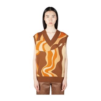 Rejina Pyo Strickware - - Knitwear - Damen - Braun - S