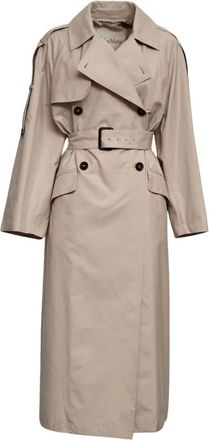 Max Mara Femme, Manteaux, Beige, Taille: 40 FR Manteaux ceintur&eacute;s