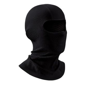 Generic Masque de ski - 38,5 cm en nylon | Cagoule de cyclisme imperm&eacute;able | Cagoule &agrave; capuche | Cache-cou dhiver pour ski, snowboard, cyclisme, course &agrave; pied