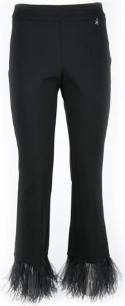 Souvenir Femme, Pantalons, Noir, Taille: 42 FR Wide Pantalons
