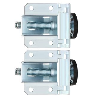 Lurrose Schrankf&uuml;&szlig;e Verstellbar 2 St&uuml;ck aus Stahl mit Schraubbefestigung Bodenschutz und Antirutschpads Geeignet f&uuml;r Sofas und Regale