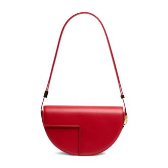 Patou Kleine Halbmond-Schultertasche - - Bags - Damen - Rot - ONE SIZE